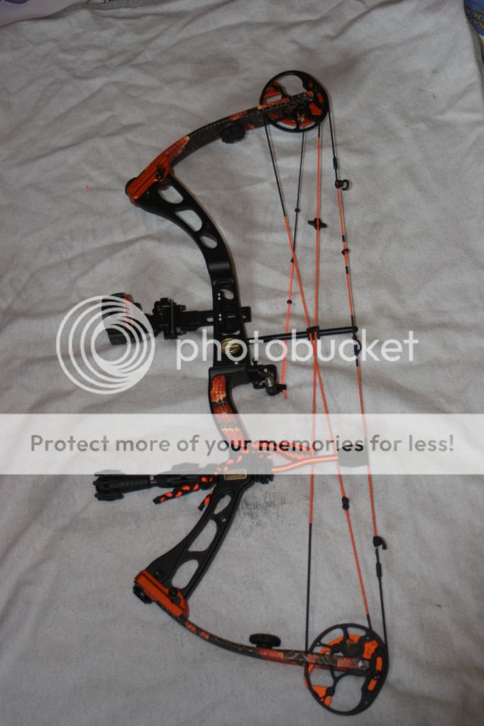 flo orange strings one color | Archery Talk Forum